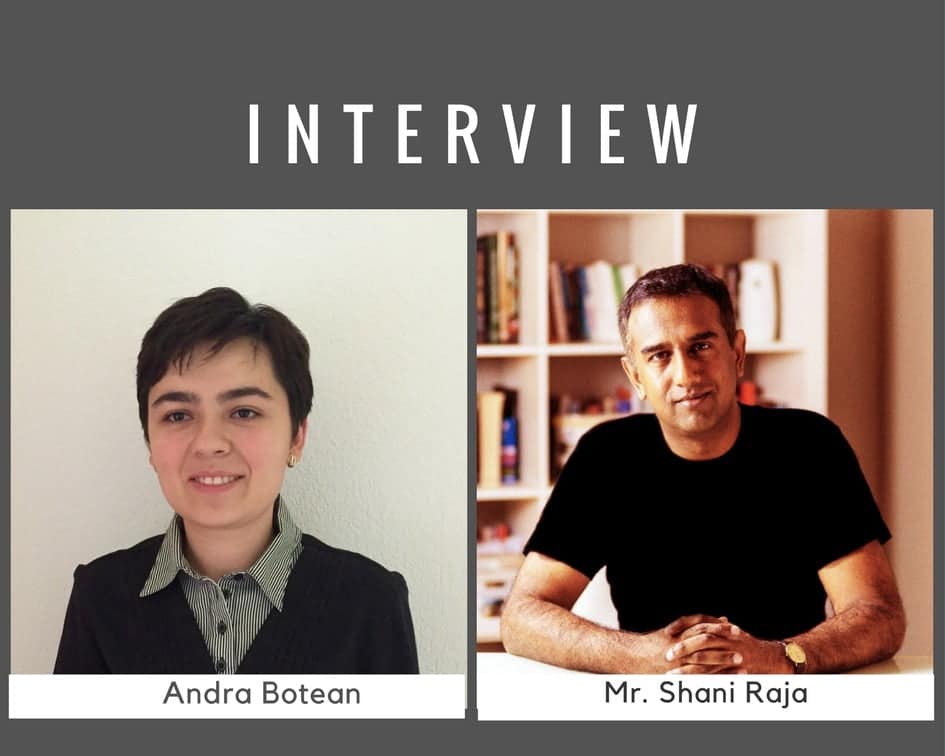Interview with Mr. Shani Raja